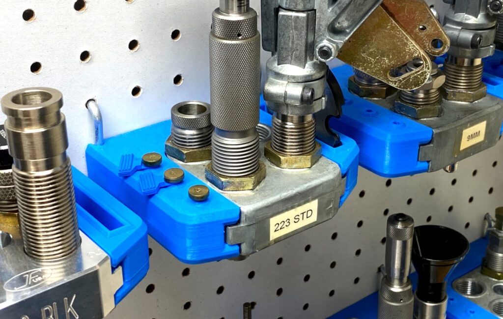 Pegboard Tool Head Organizer for Dillon 550 | Reloading Storage - Arnold Performance